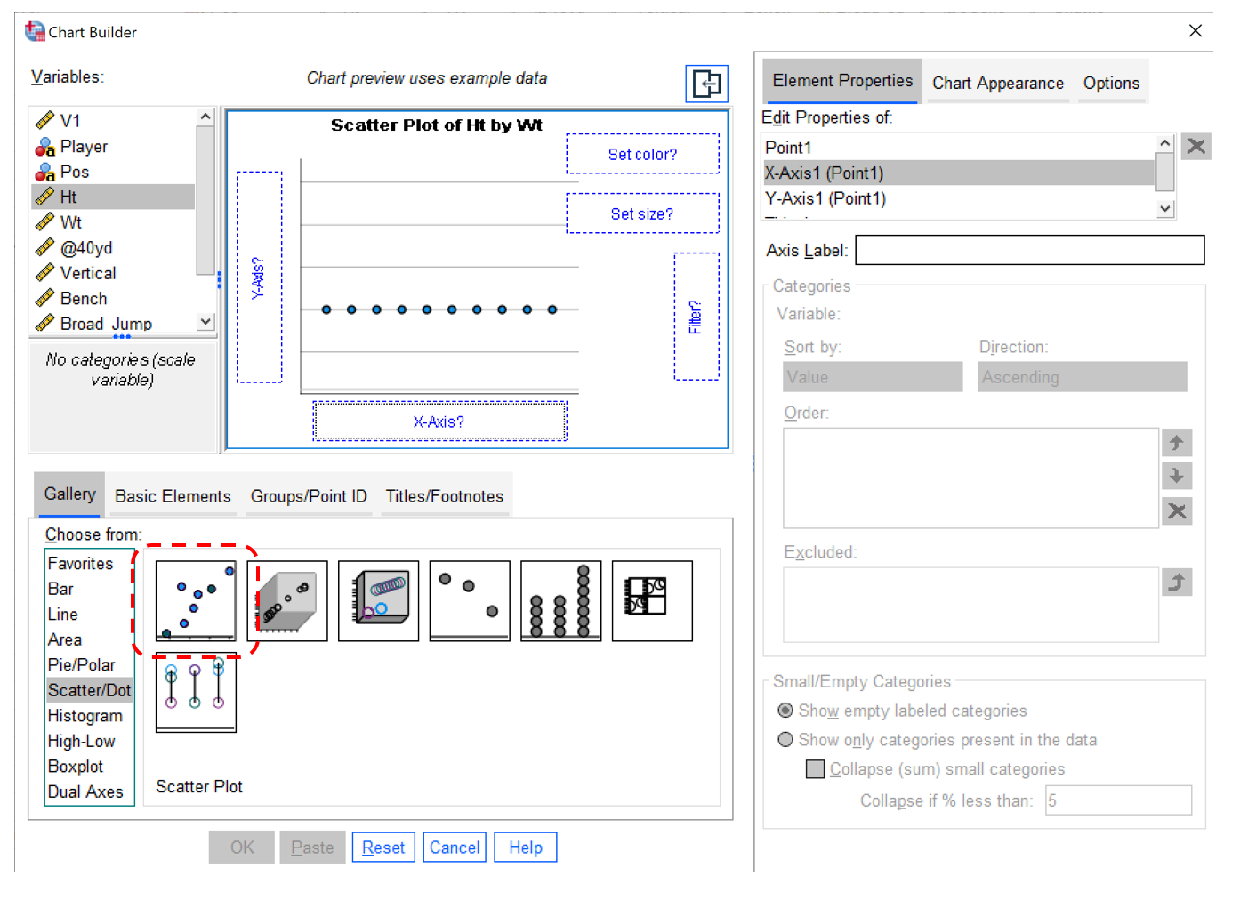 How to Create Scatter Plots in SPSS