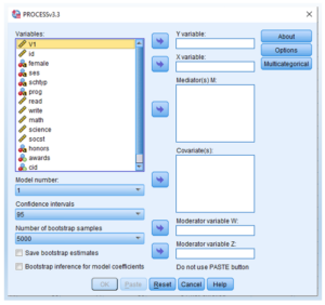 Johnson Neyman in SPSS (4 steps)