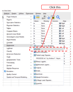 Interaction between Categorical and Continuous Variables in SPSS
