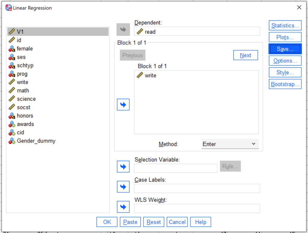 Simple Linear Regression in SPSS - TidyStat