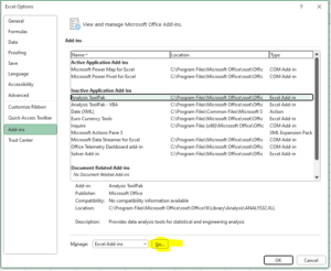 How to fix: Data Analysis not Show up in Excel