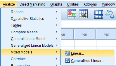 Linear Mixed Models in SPSS - TidyStat