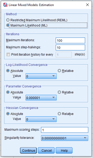 Linear Mixed Models in SPSS - TidyStat