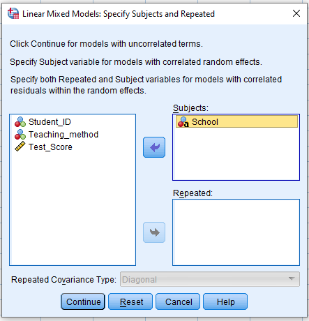 Linear Mixed Models in SPSS - TidyStat