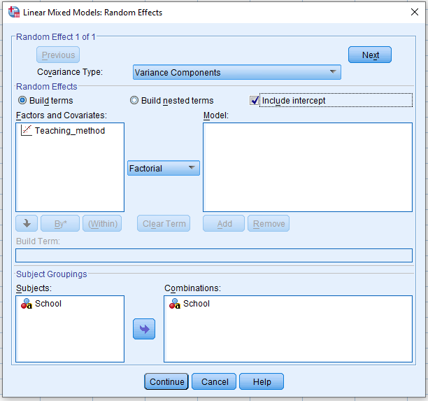 Linear Mixed Models in SPSS - TidyStat