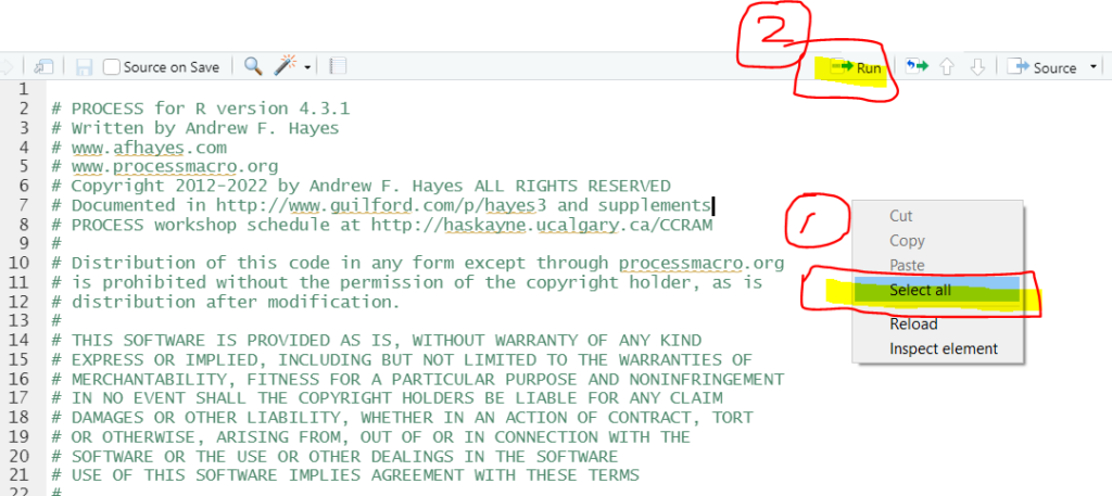 Setup Hayes PROCESS in R (4 Steps)